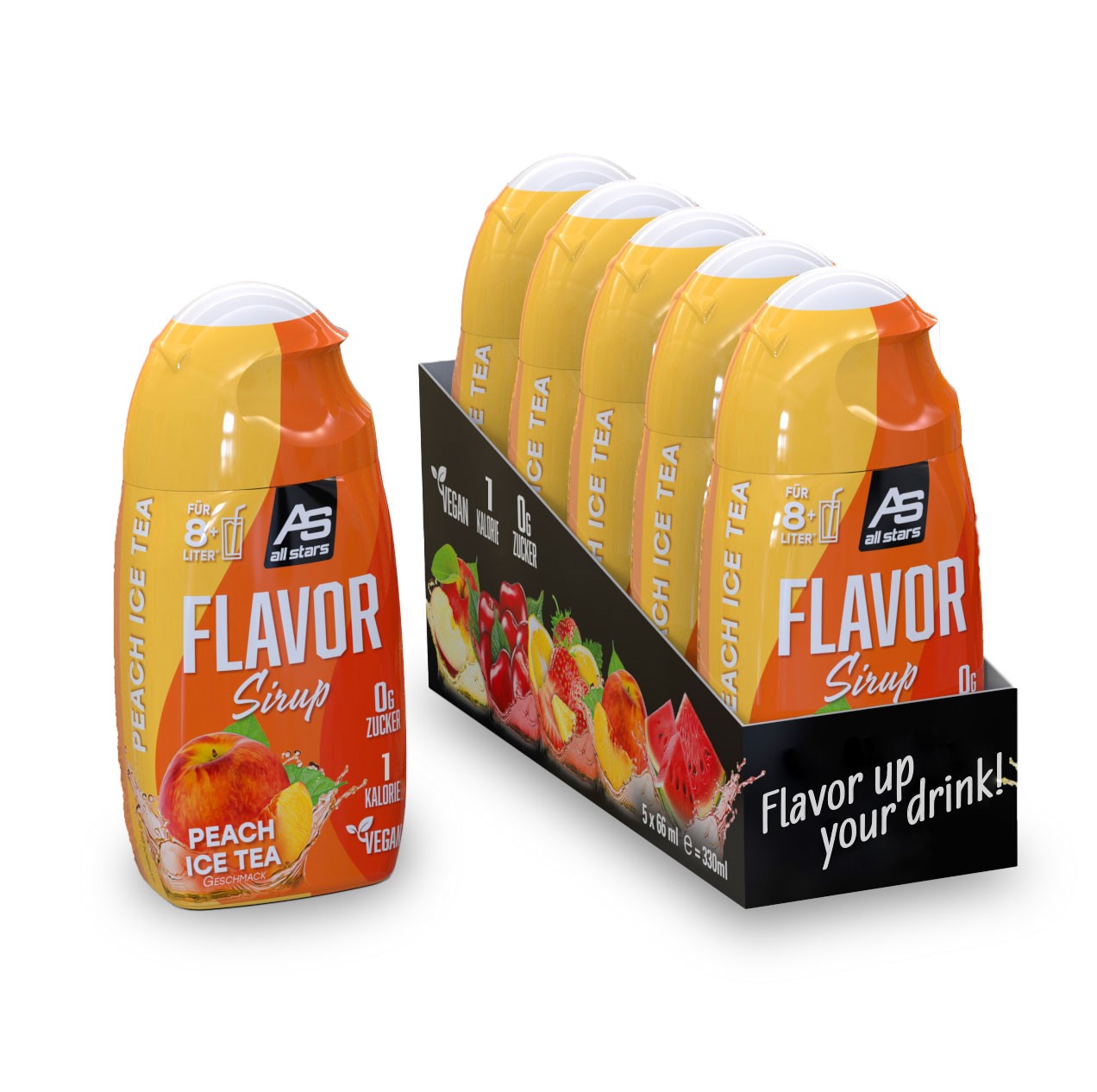 ALL STARS - Flavor Sirup à 65ml 5er Pack – ALL STARS Fitness Schweiz